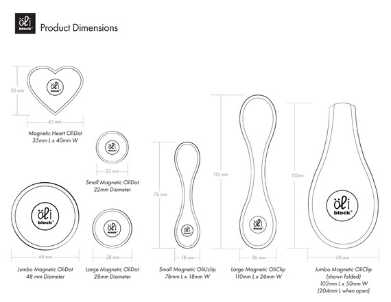 Magnetic Paper Clamps