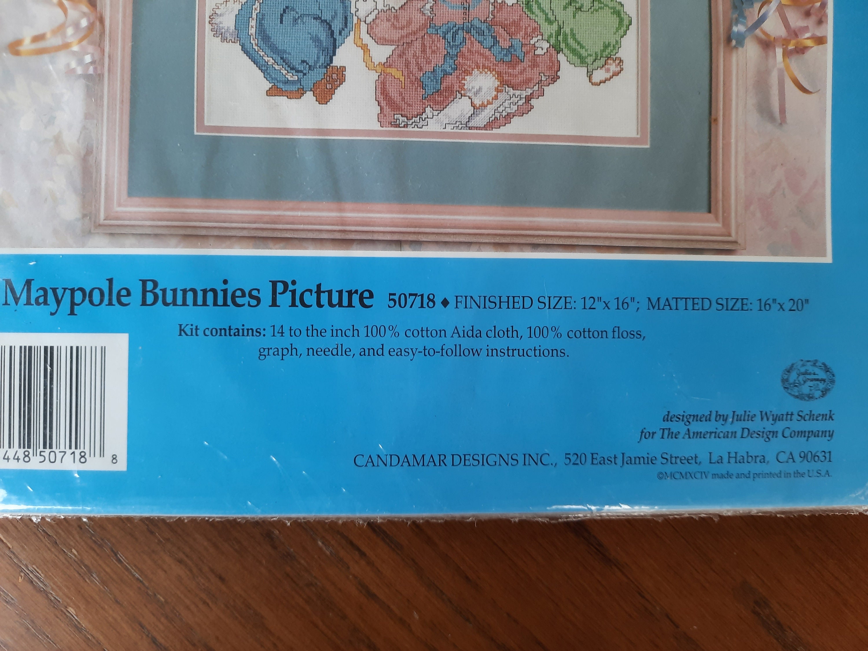 Maypole Bunnies Picture, Counted Cross Stitch Kit, Candamar Designs ...