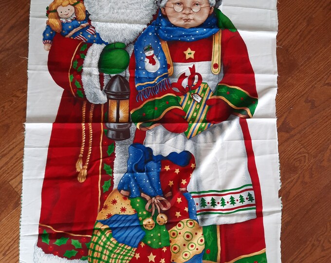 Cranston VIP Fabric Panel, Vintage, Diy Christmas Door Panel, Mr and ...