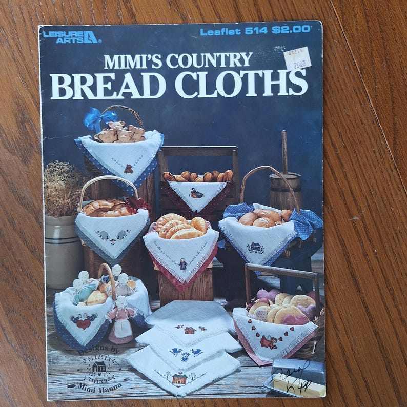 Bread Cloths, Counted Cross Stitch Patterns, Choice, Southern Style ...