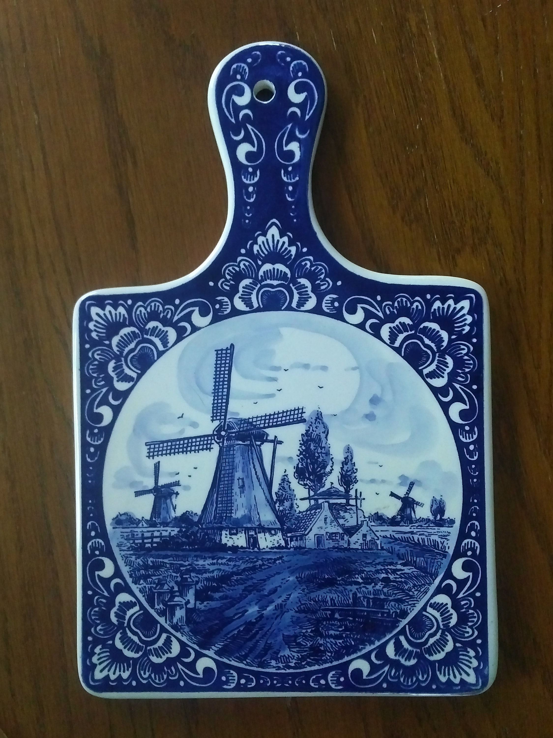 Delft trivet cheese board wall plaque vintage your choice | Etsy