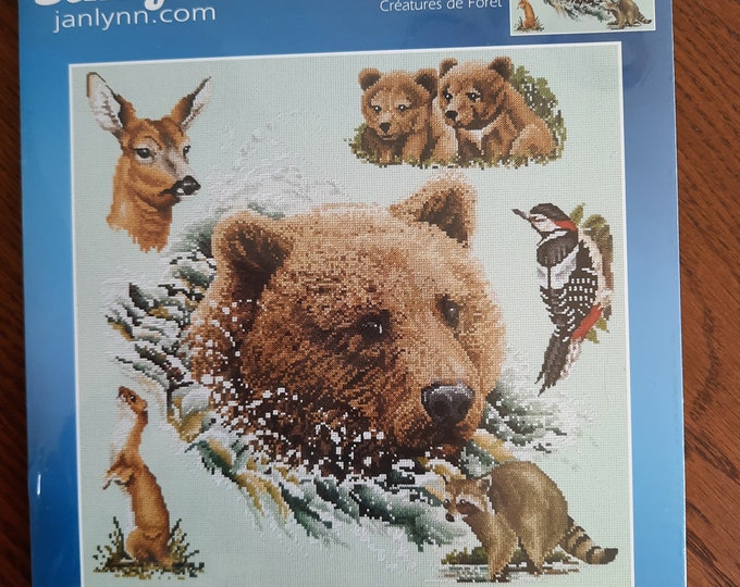 Wildlife Counted Cross Stitch Kits, Janlynn, Jayne Netley Mayhew ...