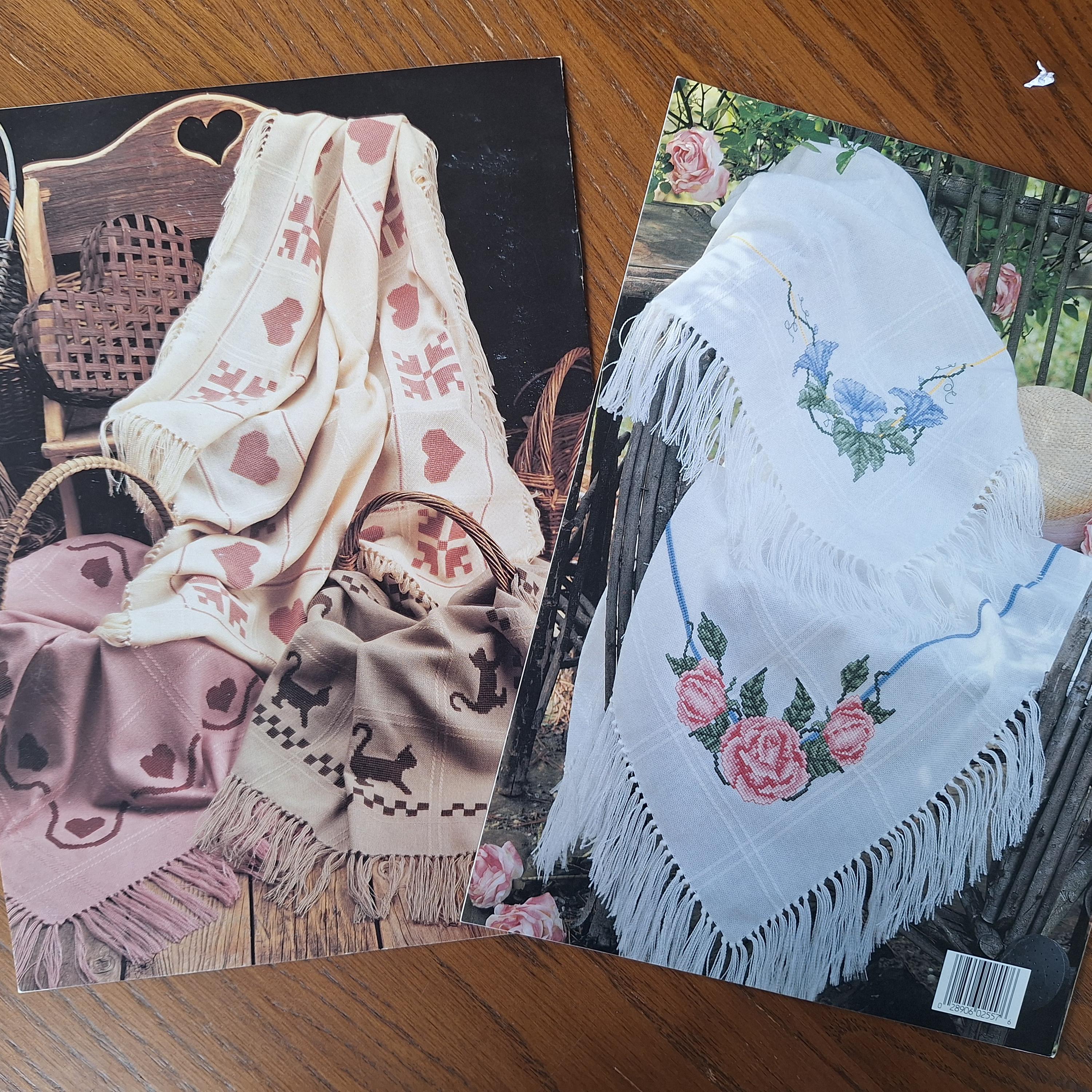 Afghan Counted Cross Stitch Patterns, Anne Cloth Designs, Afghans in ...