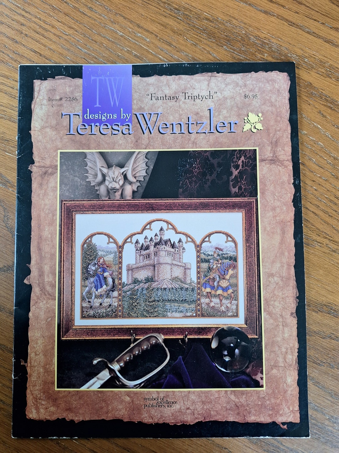 Fantasy Triptych, Teresa Wentzler, Pattern, Counted Cross Stitch, 2286 ...
