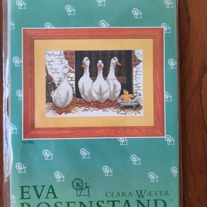 Farm Birds Counted Cross Stitch Kits, Eva Rosenstand, Clara Wæver ...