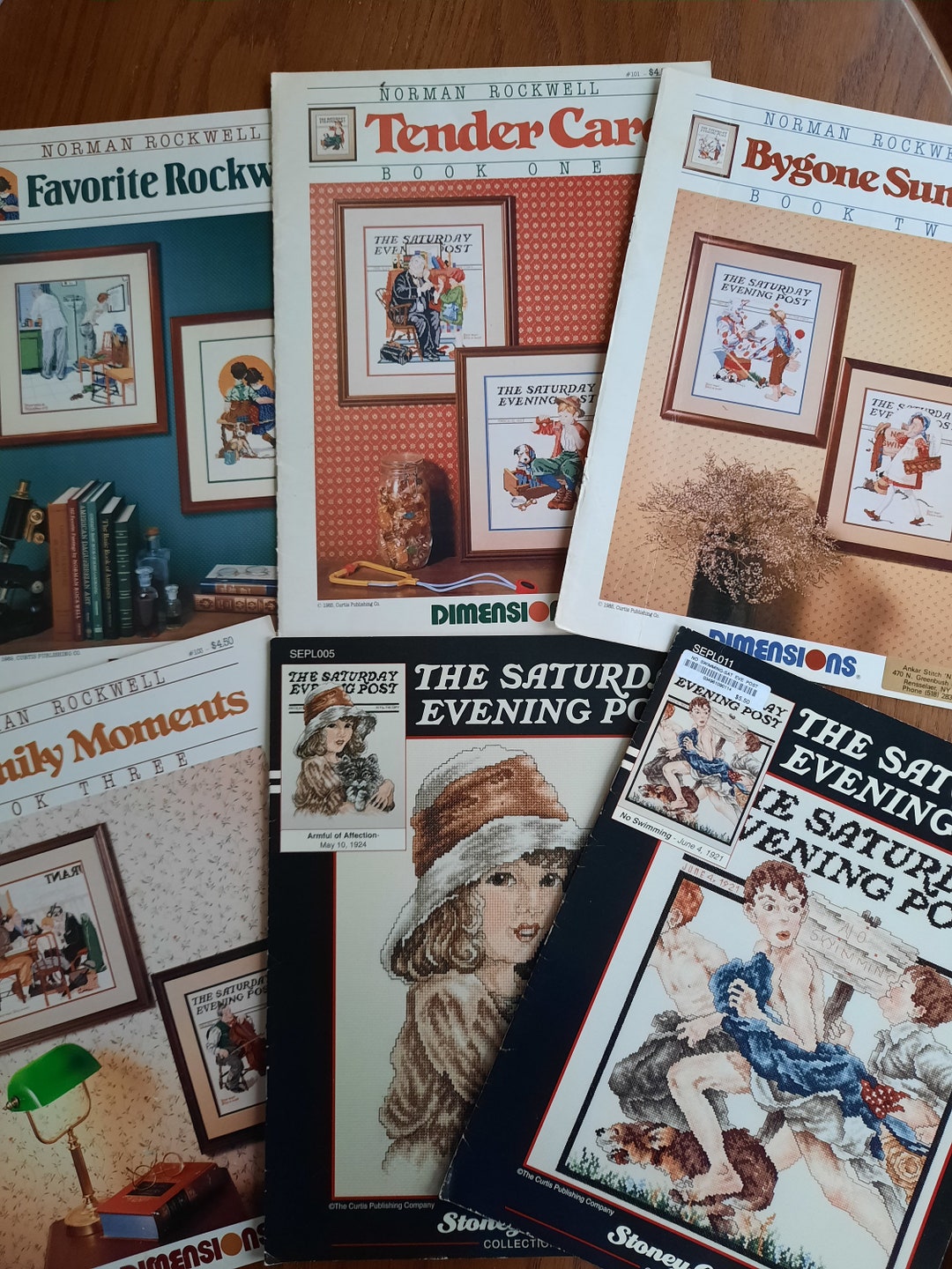 Norman Rockwell Counted Cross Stitch Patterns Choice - Etsy