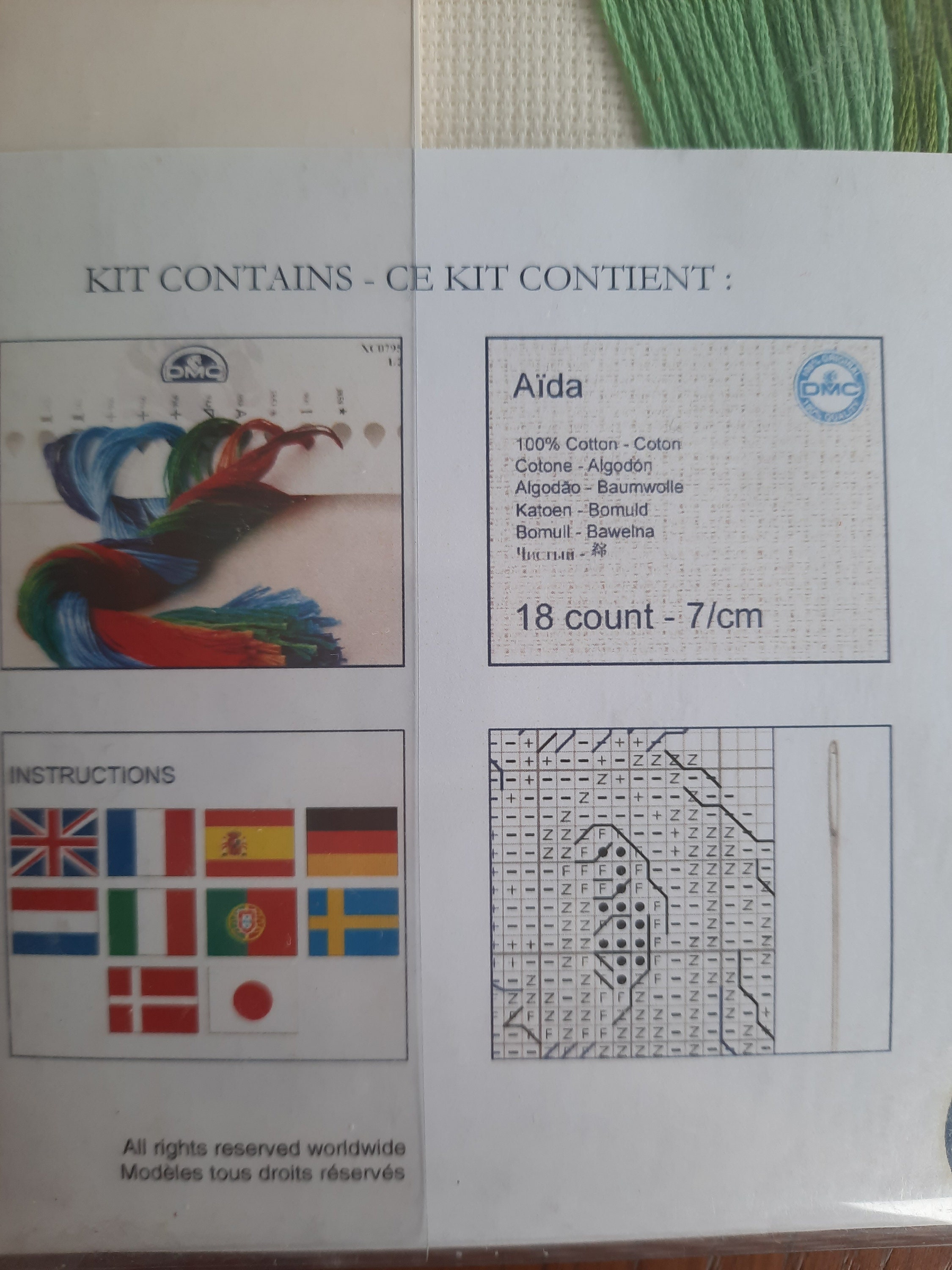 CLEARANCE DMC Classics, Counted Cross Stitch Kits, Choice, Bobbins and ...