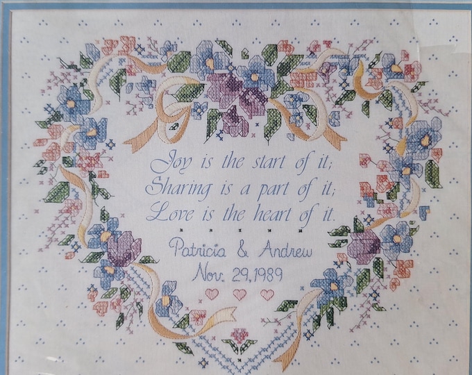 Wedding Counted Cross Stitch Kits, Dimensions, Choice, Stamped Cross ...