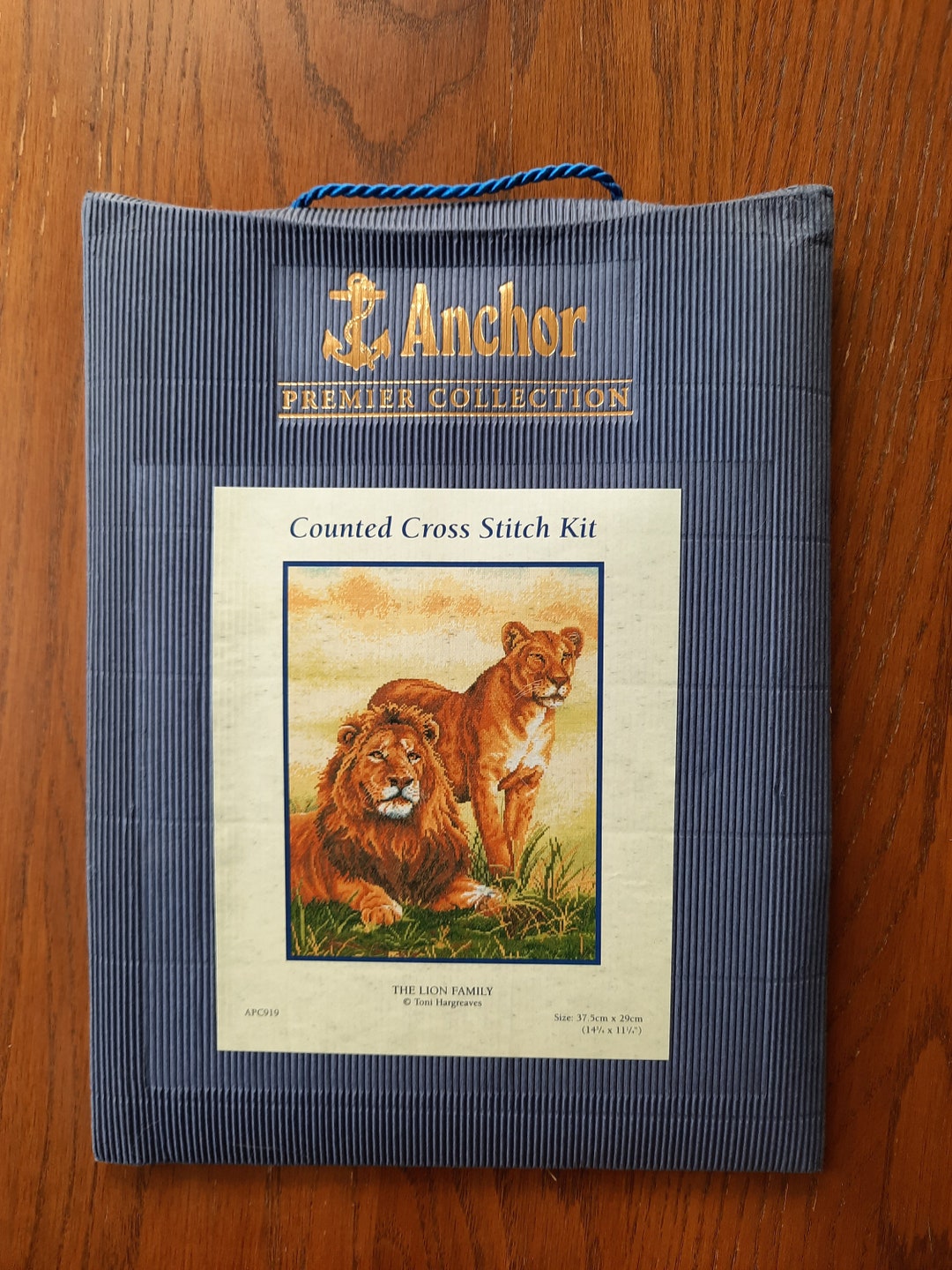 Lion Family, Counted Cross Stitch Kit, Anchor Premier Collection ...