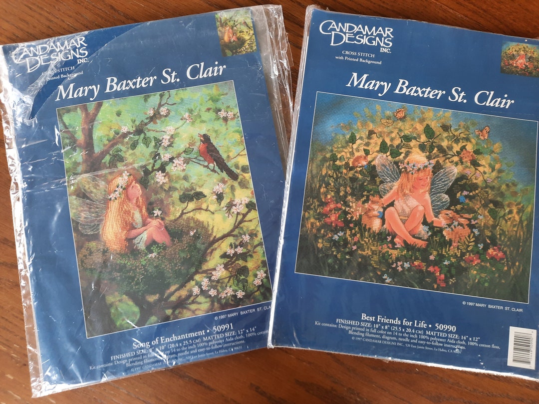 Mary Baxter St. Clair Embellished Cross Stitch Kits, Choice, Best ...