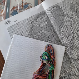 Maypole Bunnies Picture, Counted Cross Stitch Kit, Candamar Designs ...