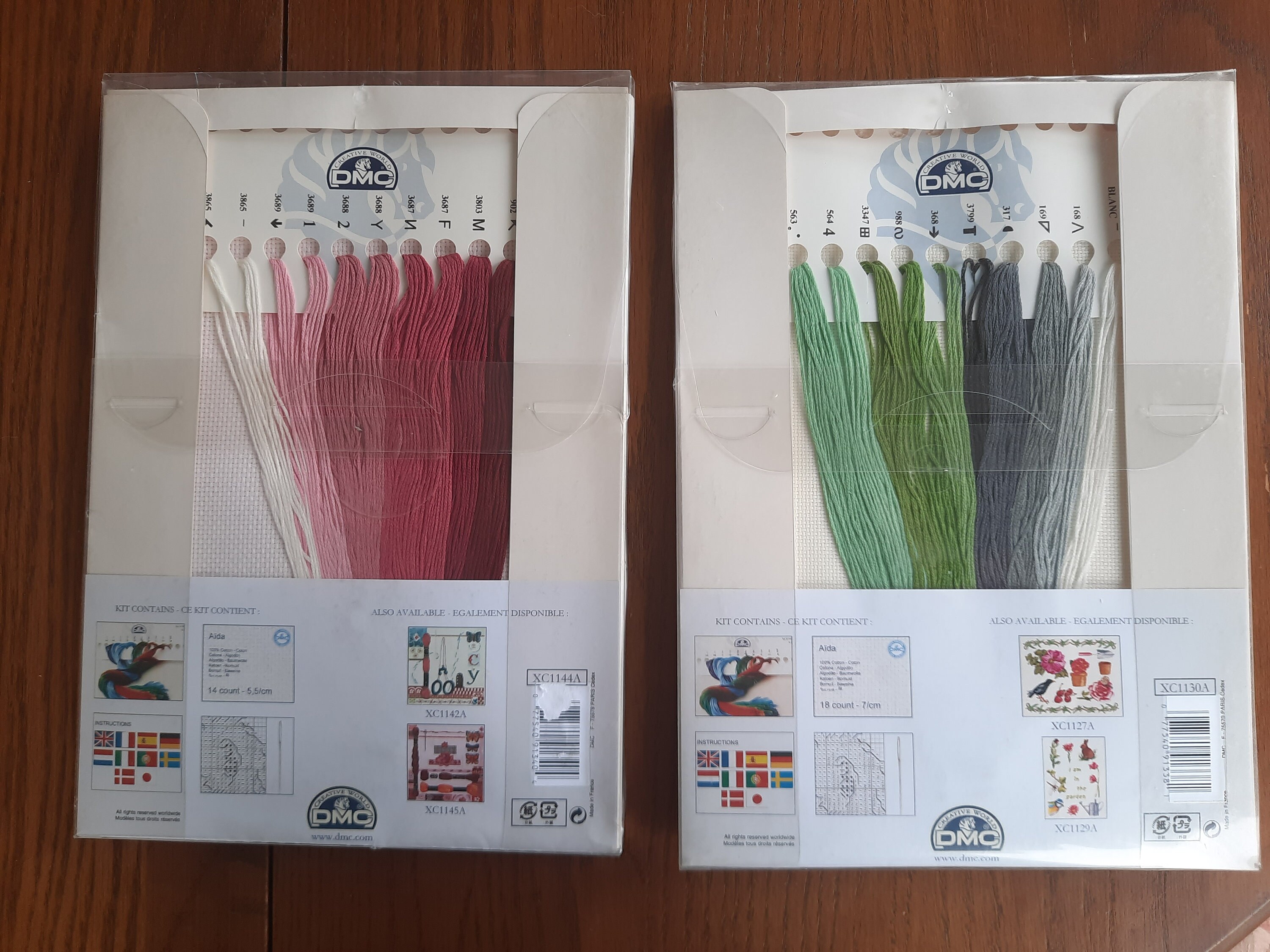 CLEARANCE DMC Classics, Counted Cross Stitch Kits, Choice, Bobbins and ...