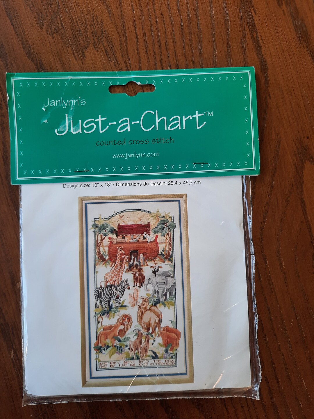 Noah's Ark, Nancy Rossi, Just-a-chart, Counted Cross Stitch Pattern ...