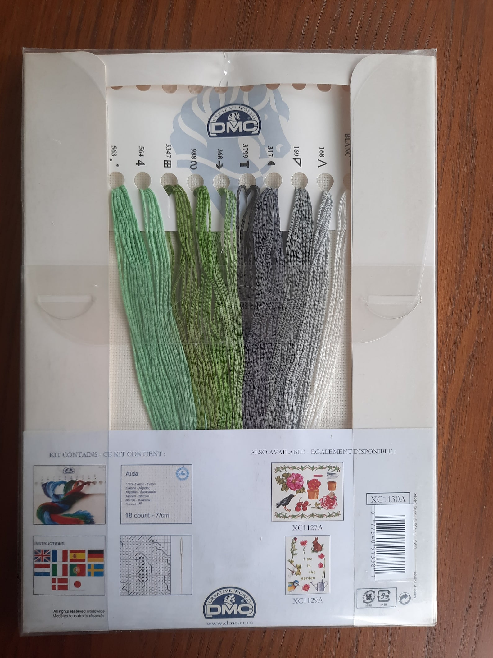 DMC Classics, Counted Cross Stitch Kits, Choice, Bobbins and Scissors ...