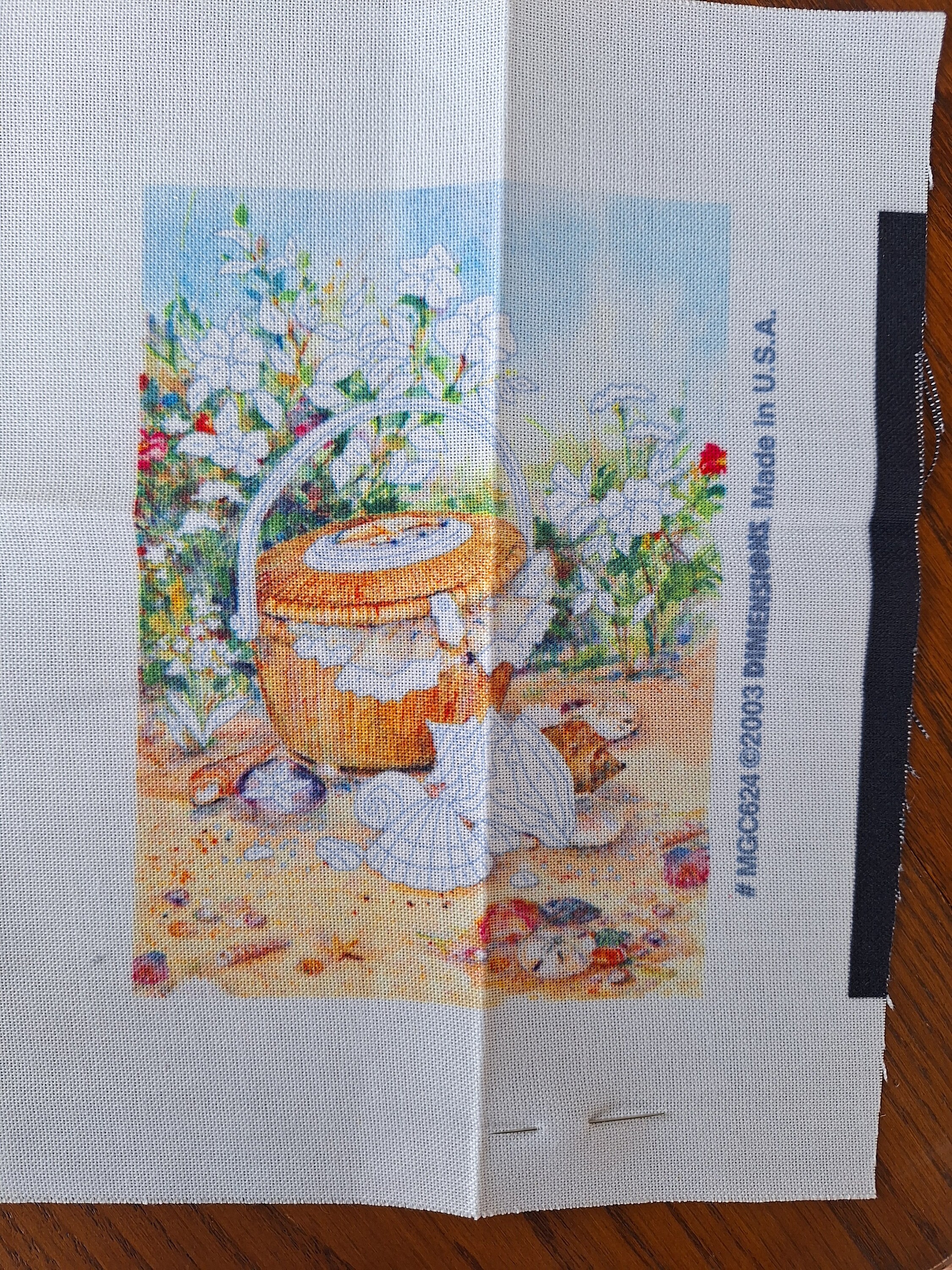 No Count Small Cross Stitch Kits, Printed Fabric, Choice, Dimensions ...