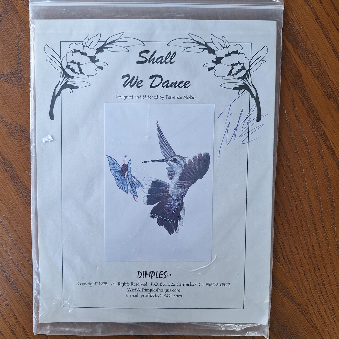 Shall We Dance, Terrence Nolan, Dimples, Counted Cross Stitch Pattern ...