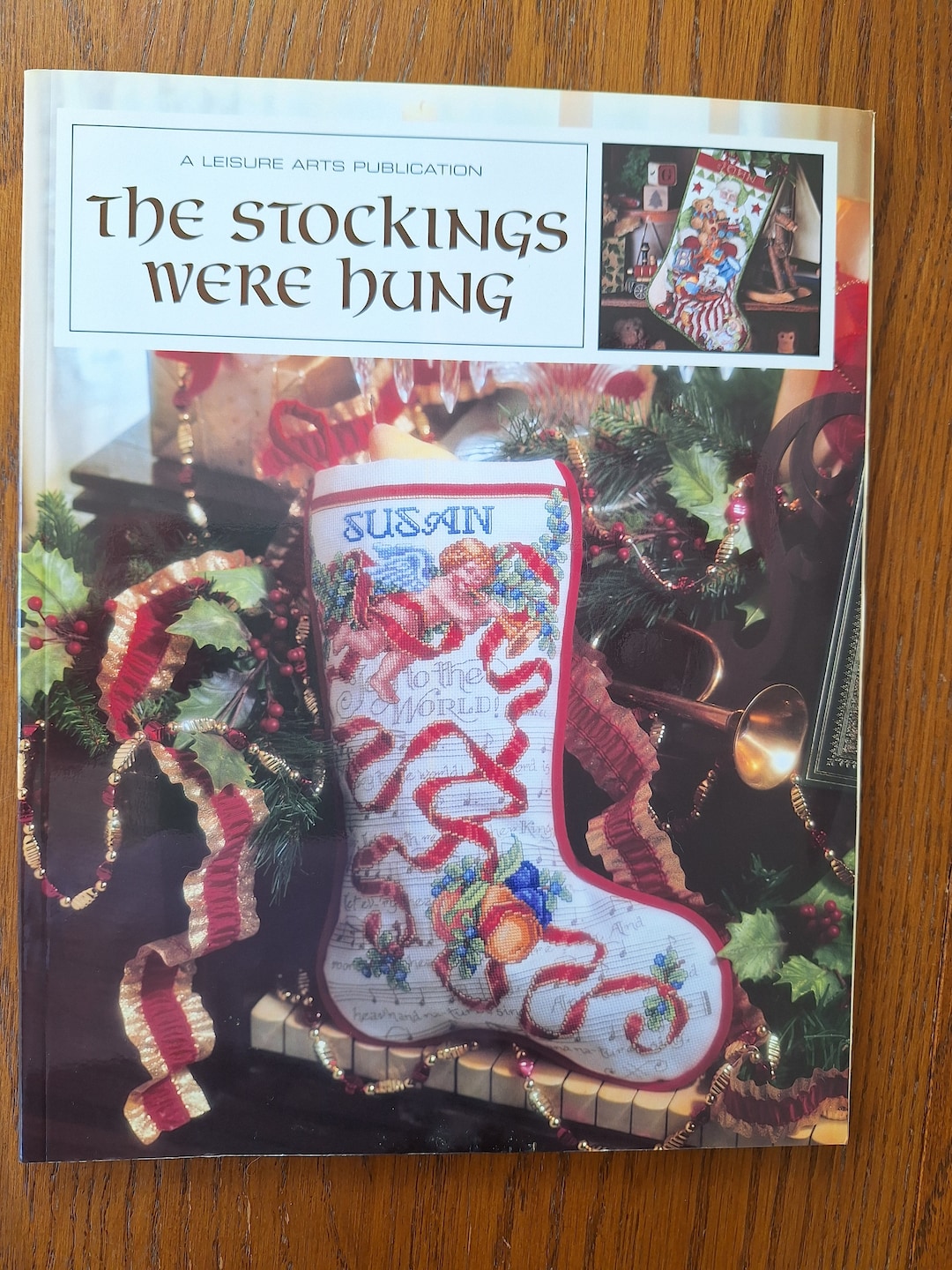 The Stockings Were Hung, Christmas Counted Cross Stitch Pattern Book ...