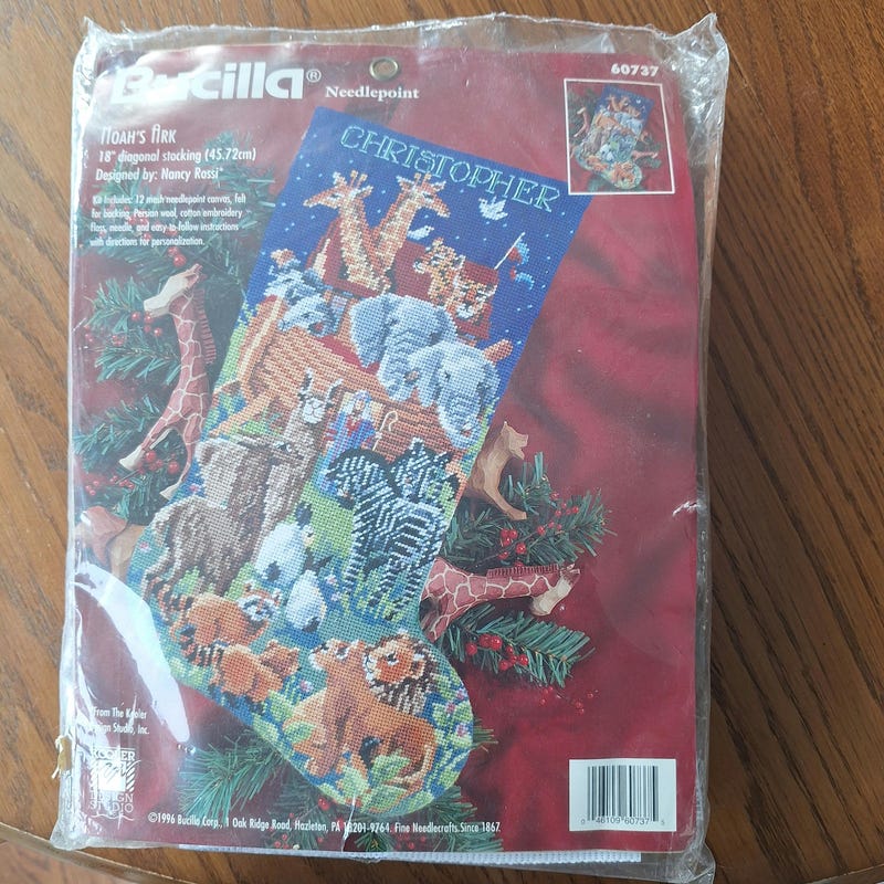 Needlepoint Stocking Kit - Etsy