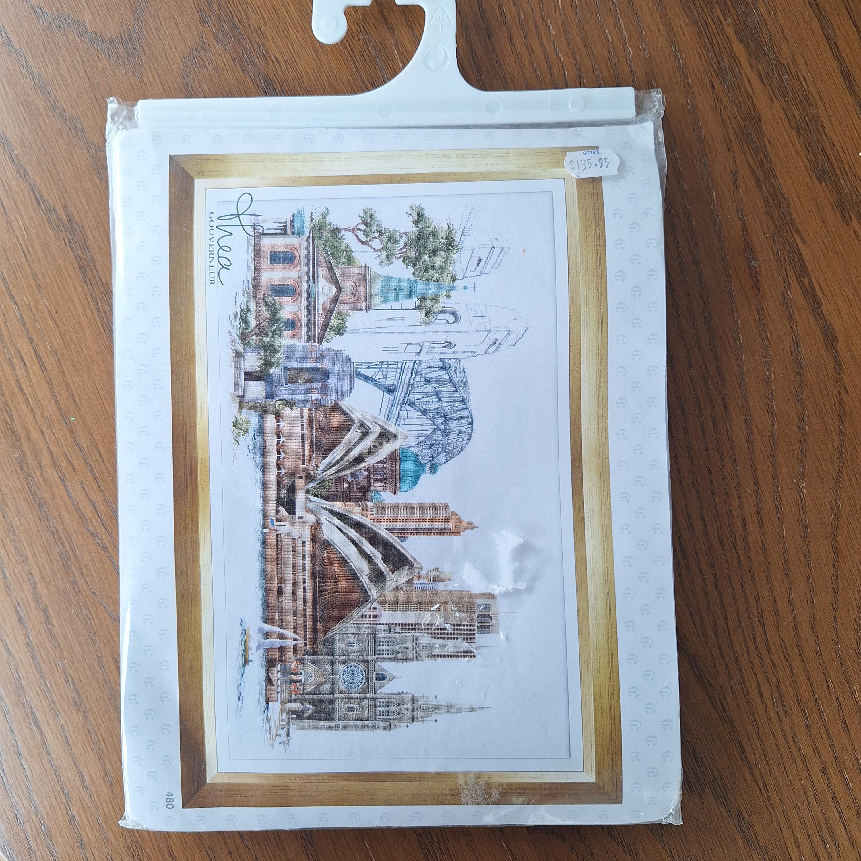 Sydney 480, Thea Gouverneur, Counted Cross Stitch Kit, Embroidery Kit ...