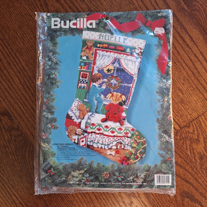 Needlepoint Stocking Kit - Etsy