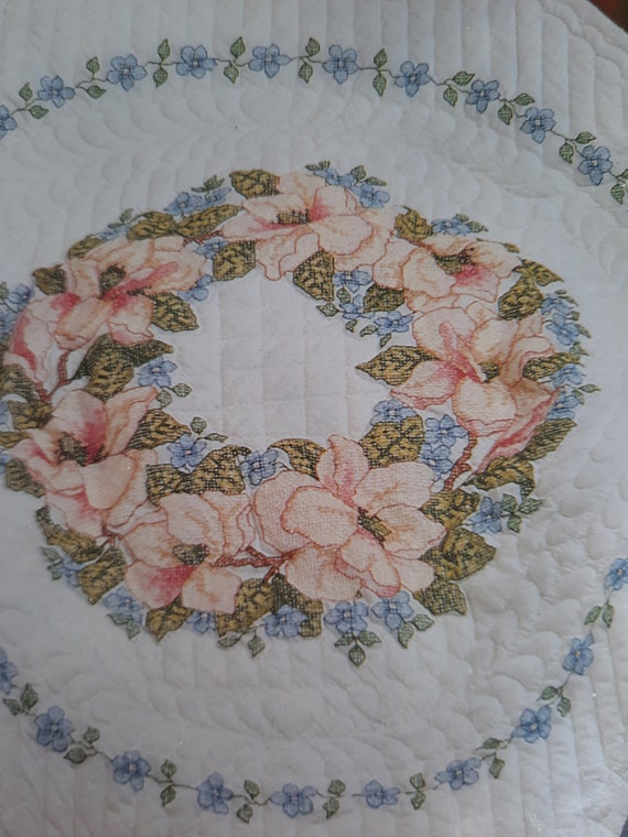 Stamped Cross Stitch Lap Quilts