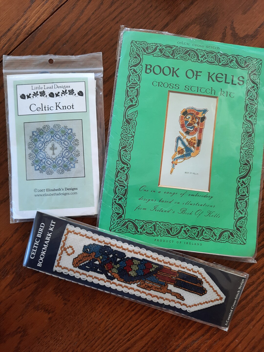 Celtic Counted Cross Stitch Kits, Vintage, Choice, Book of Kells ...
