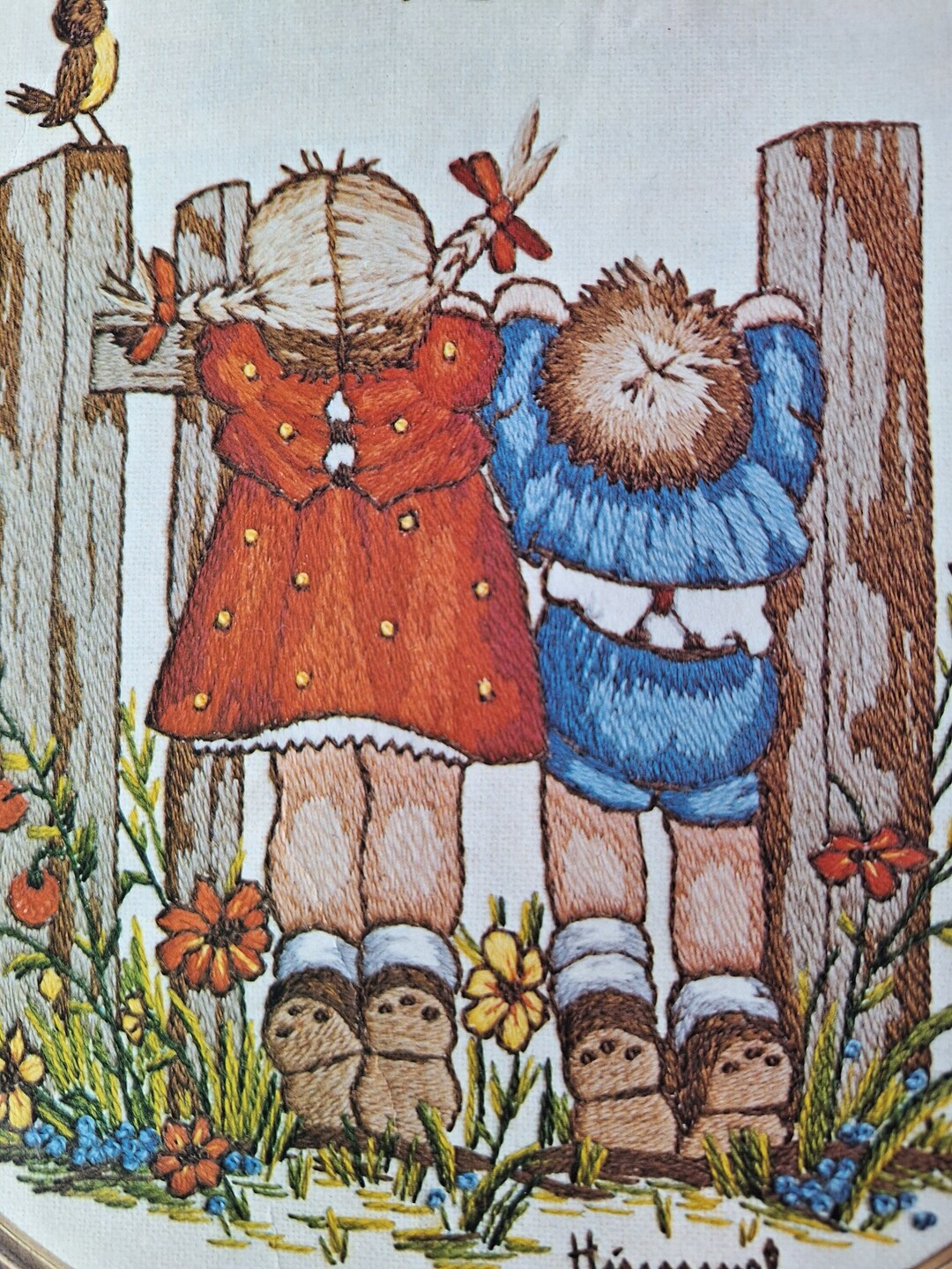 Birdwatching, Hummel Crewel Embroidery Kit, Paragon Needlecraft ...