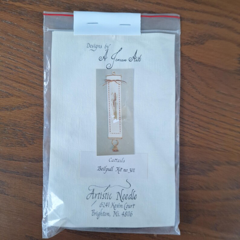 Artistic Needle, Cattails, Small Bell Pull, Counted Cross Stitch Kit ...