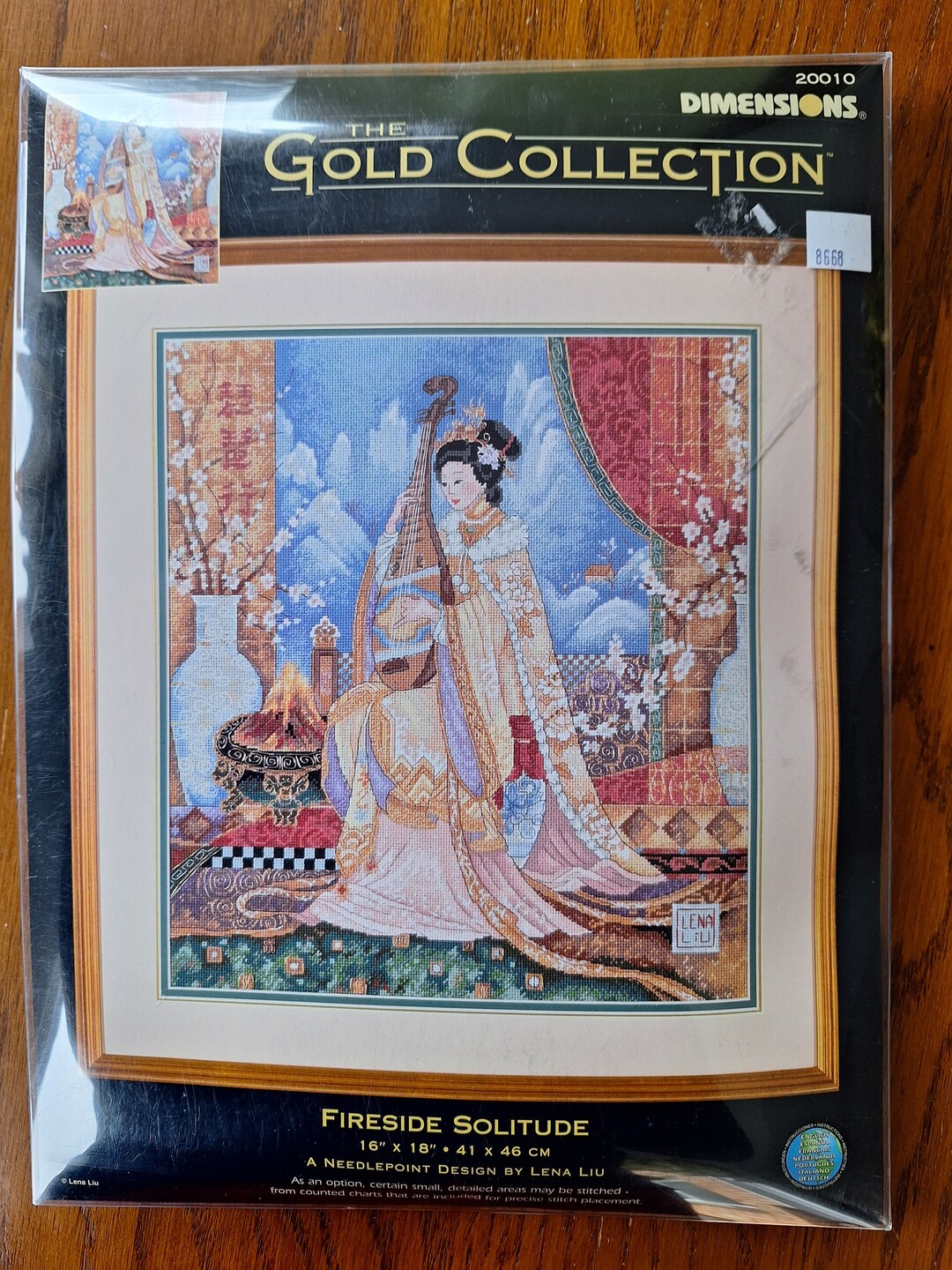 Oriental Lady Needlepoint Kits,choice,gold Collection 20010,fireside ...