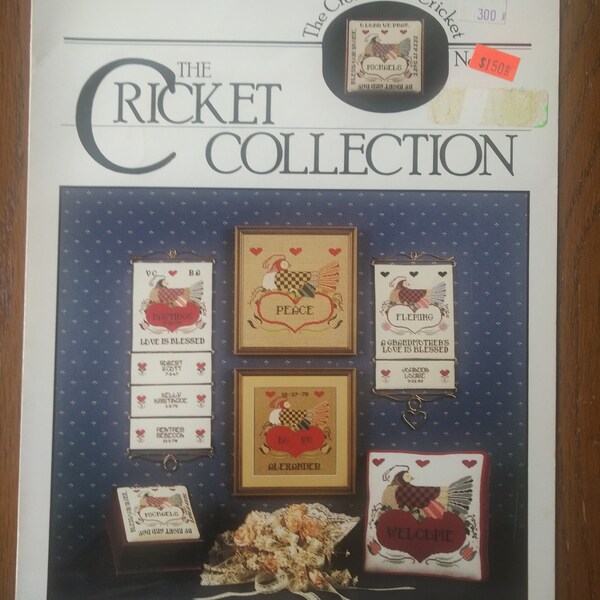 Cricket Collection Cross Stitch - Etsy