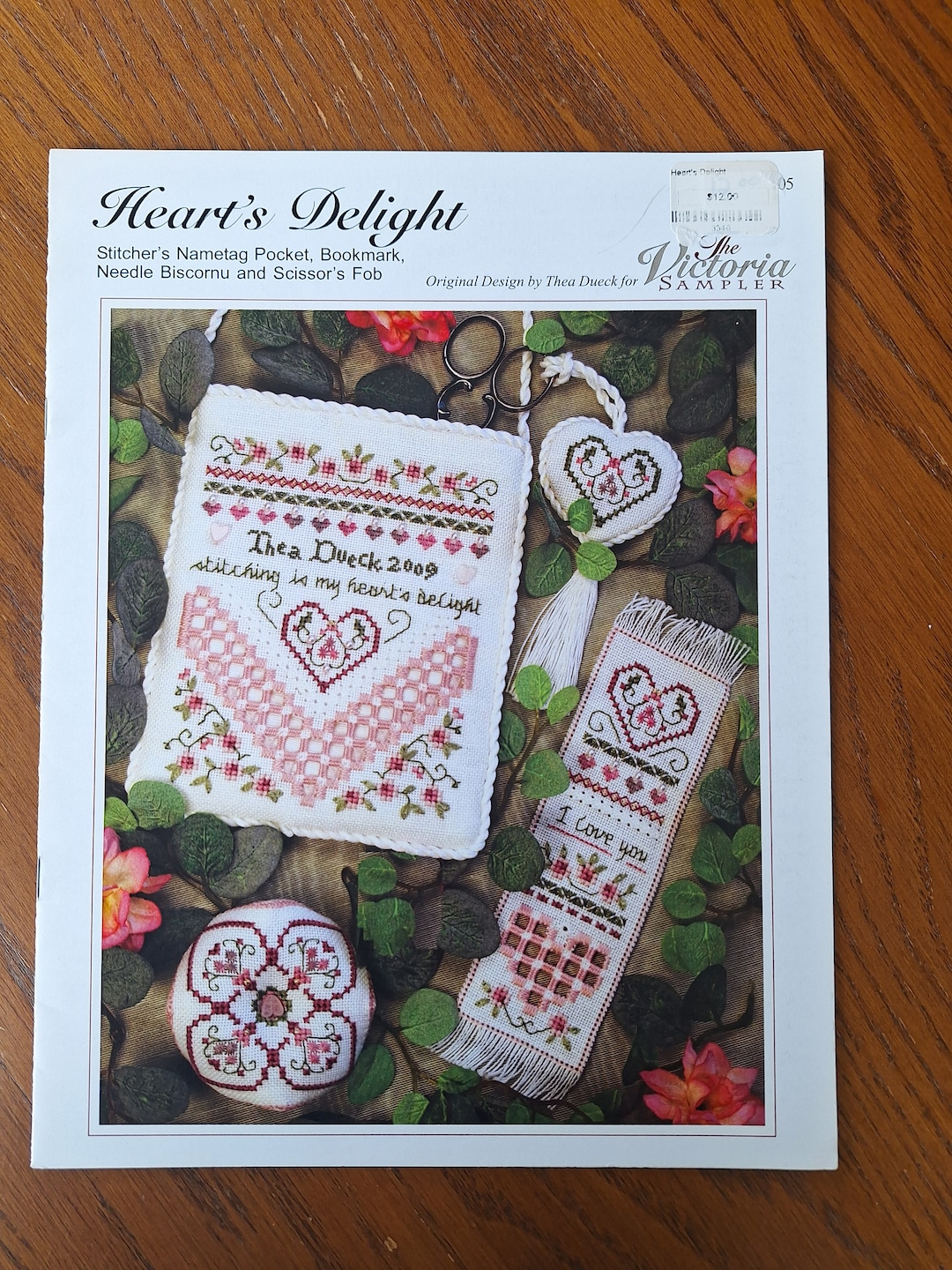 Victoria Samper Embroidery Hardanger Pattern, Thea Dueck, Heart's Delight, - Etsy