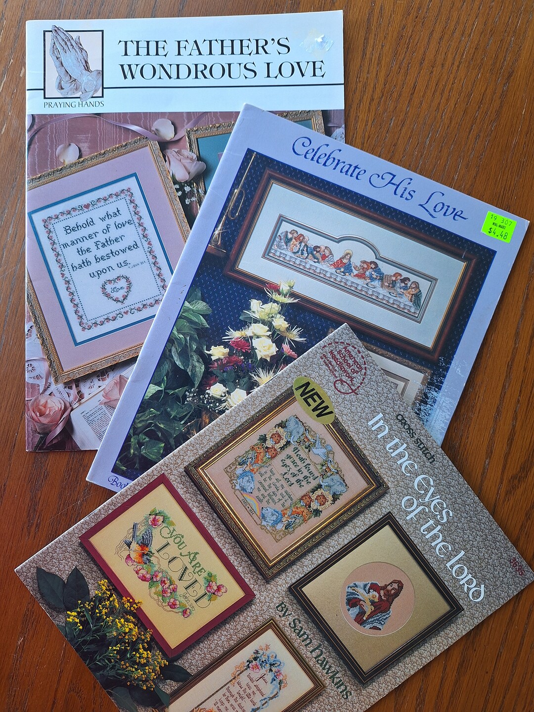 Religious Counted Cross Stitch Patterns, Choice, Father's Wondrous Love ...