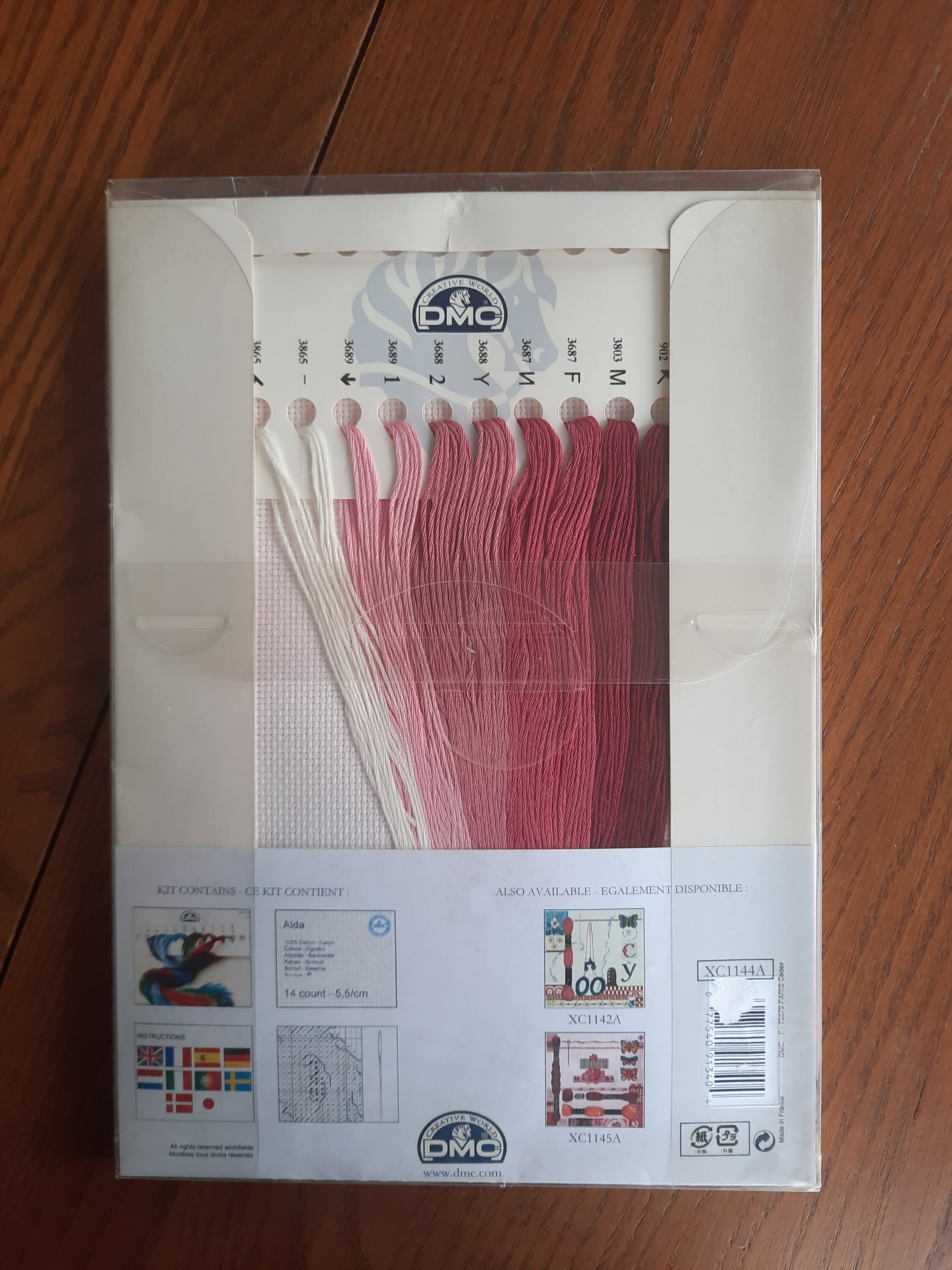 DMC Classics, Counted Cross Stitch Kits, Choice, Bobbins and Scissors ...