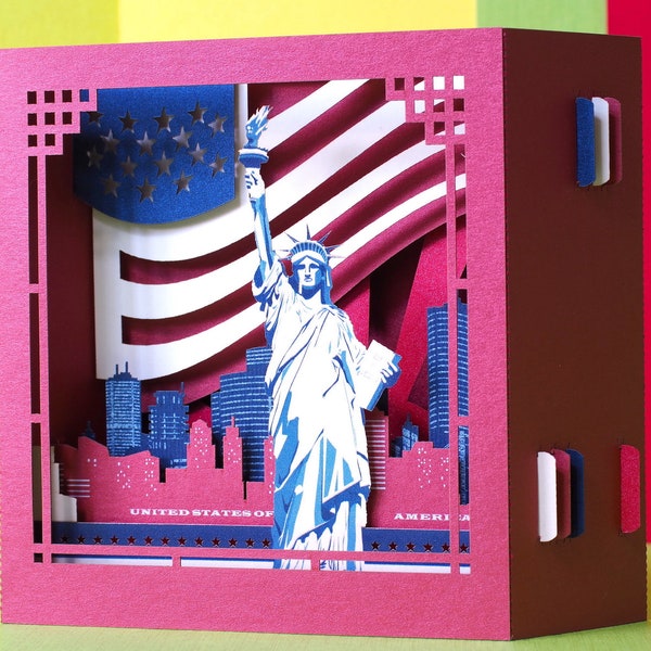 New York Pop up Card - Etsy