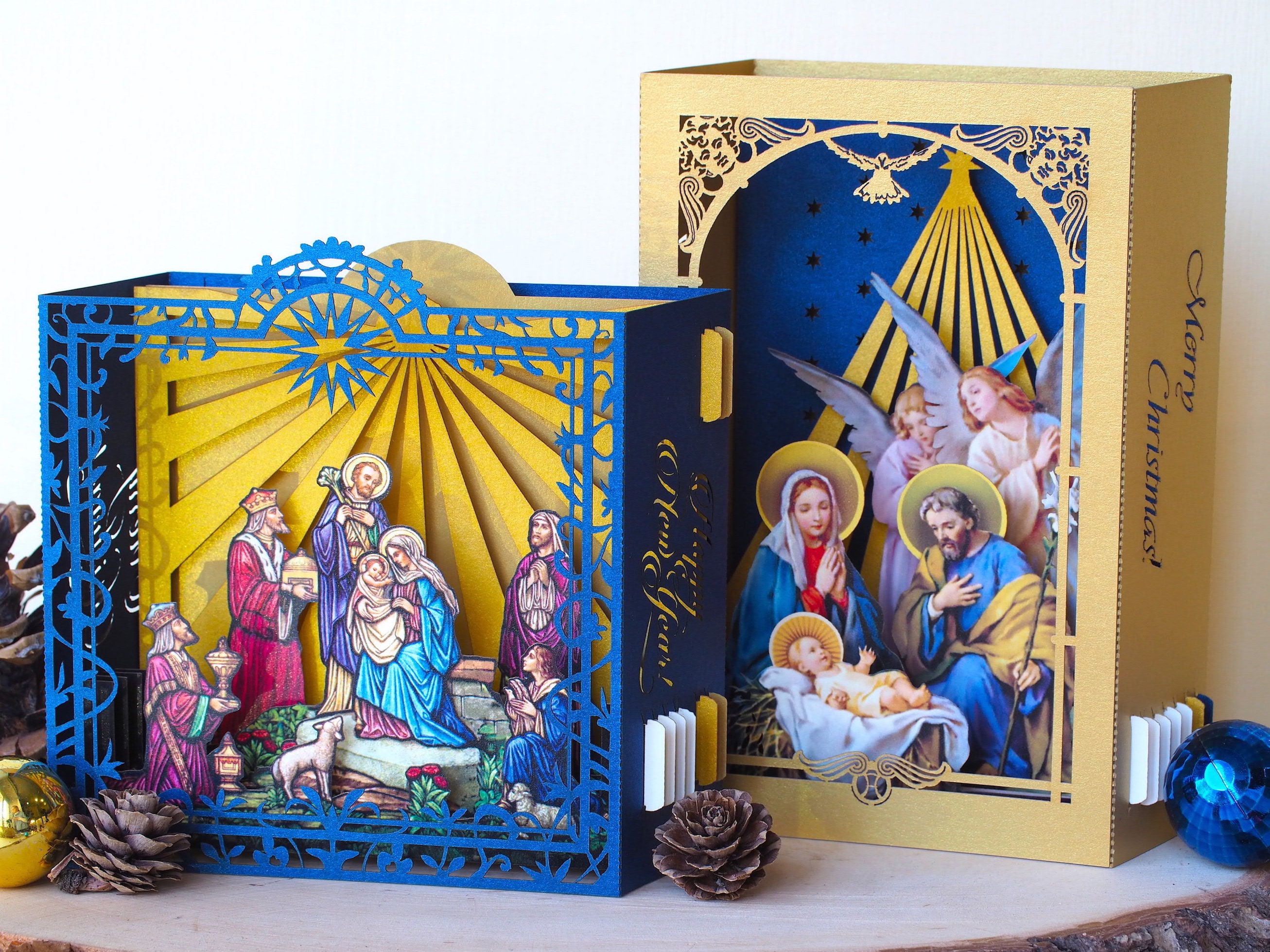 Mary And Jesus Christmas Cards