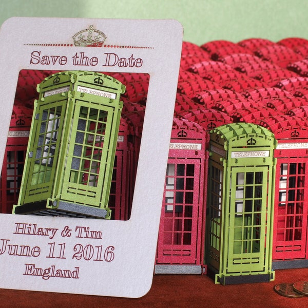 Telephone Booth Wedding - Etsy