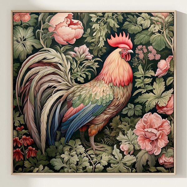 Chicken Art Printable - Etsy