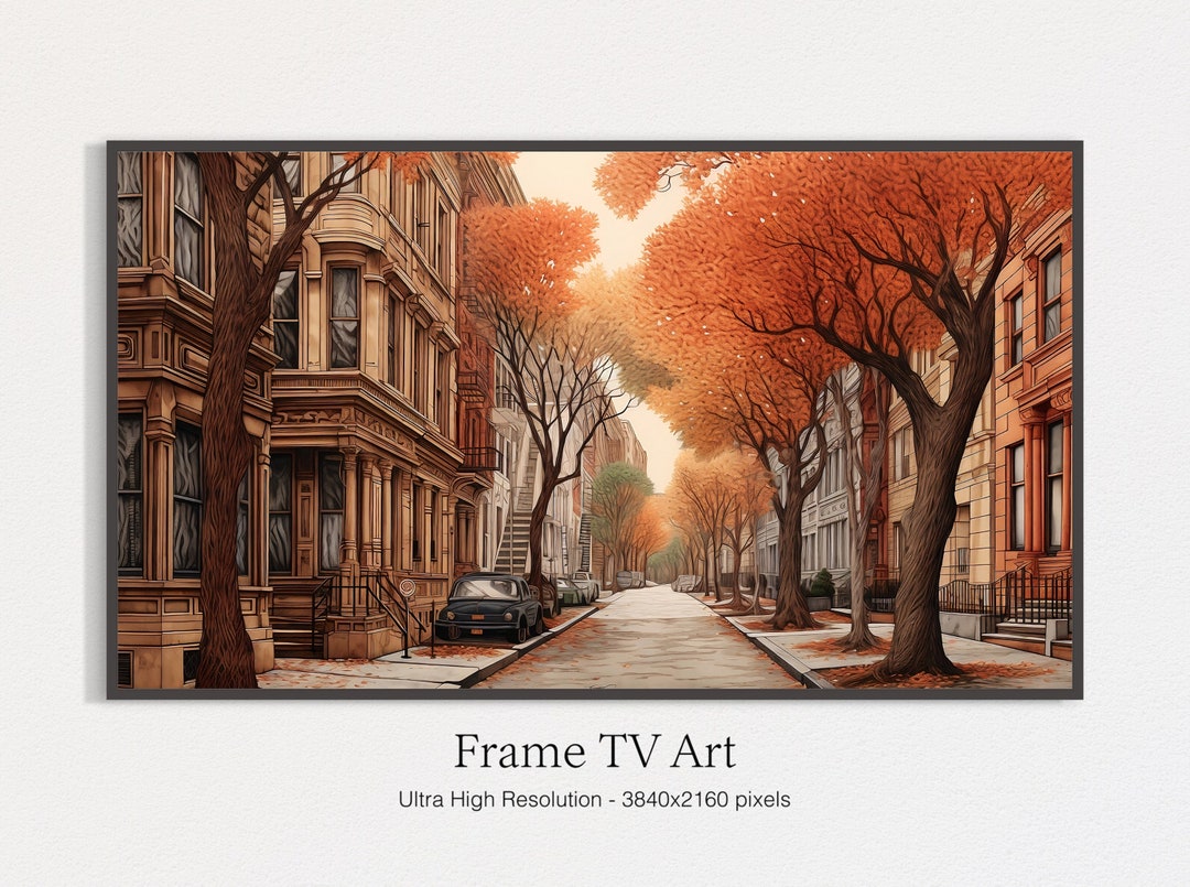London Street Samsung Frame TV Art, Samsung Frame TV Art UK, Vintage ...