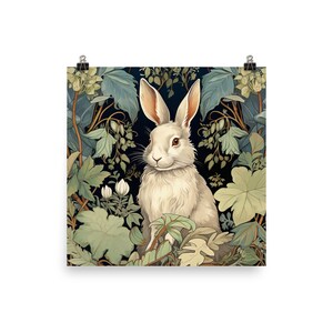 Rabbit Art - Etsy