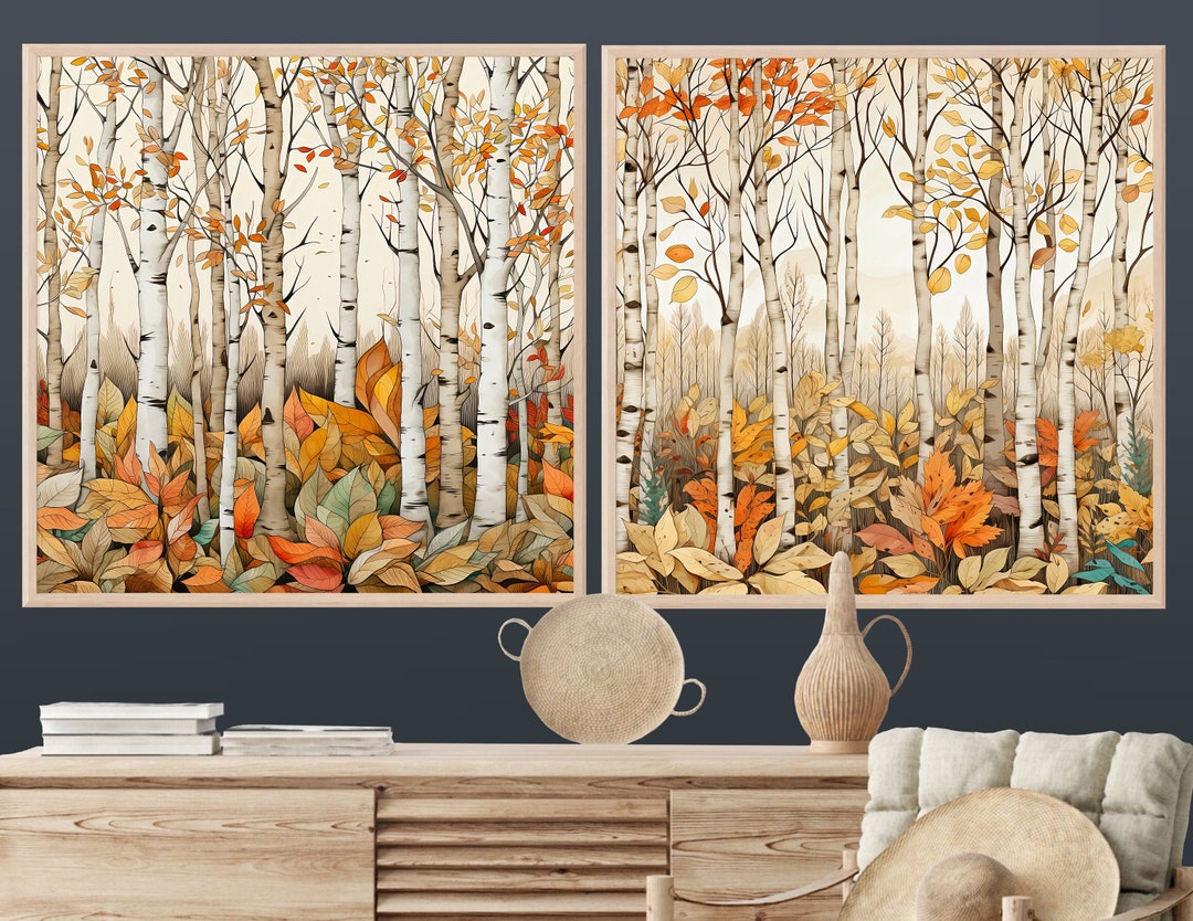 Square Print Set, Prints of Watercolor Illustrations Printable ...