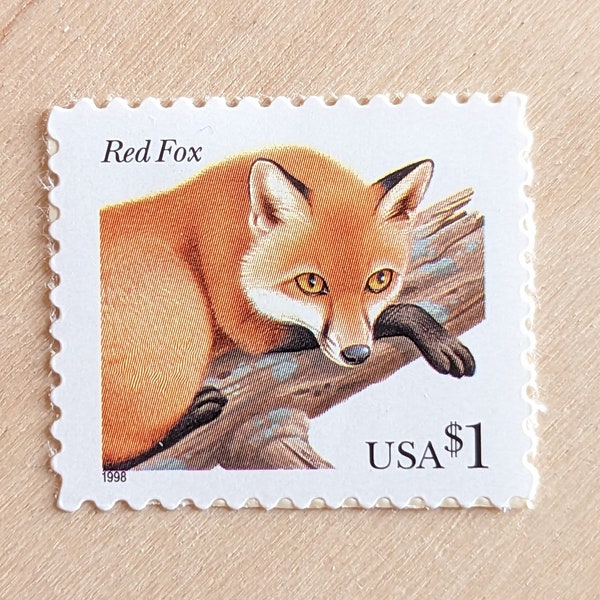 Fox Stamp - Etsy