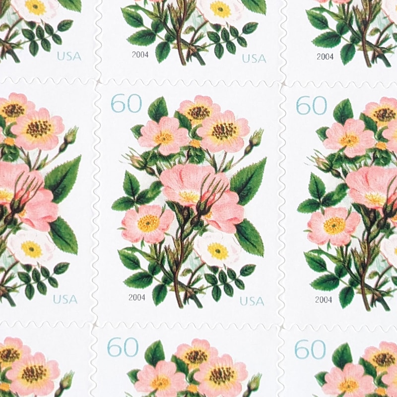 Botanical Stamp - Etsy