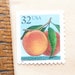 10 Peach Stamps, 1995 Unused Postage Stamps, 32 Cent Stamps - Etsy