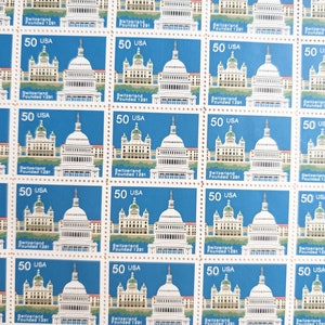 Sheet of 40 Switzerland Founded 1291 Unused Postage Stamps, 50 Cent ...