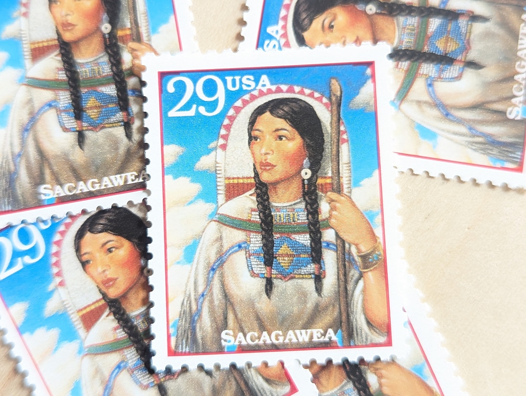 5 Sacagawea Stamps, 1994 Unused Postage Stamps, 29 Cent Stamps, Legends of the West - Etsy