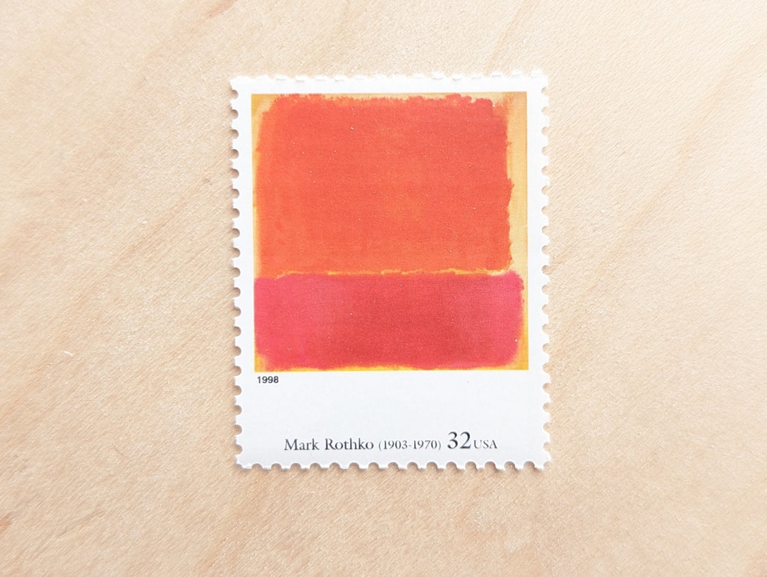 5 No. 12 by Mark Rothko 32 Cent Postage Stamps, Four Centuries of ...