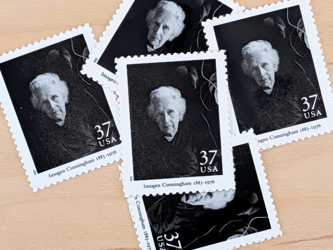5 Imogen Cunningham Stamps, Vintage Unused 37 Cent USPS Postage Stamps ...