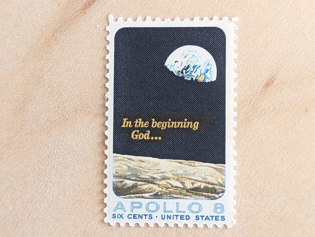 Set of 10 Apollo 8, in the Beginning God. . . 6 Cent Stamps, Unused US ...