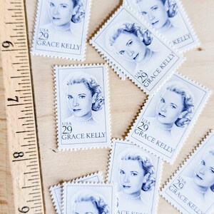 10 Grace Kelly Stamps, 29 Cent 1992 Unused Postage Stamps, Movie Star ...