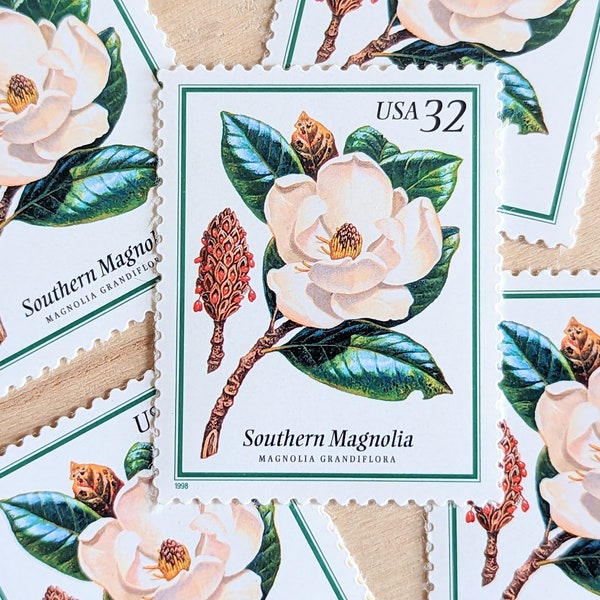 Magnolia Stamp - Etsy